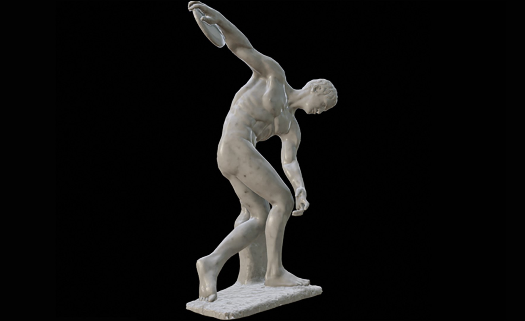 3D Statue Discobolus Model - TurboSquid 1559486