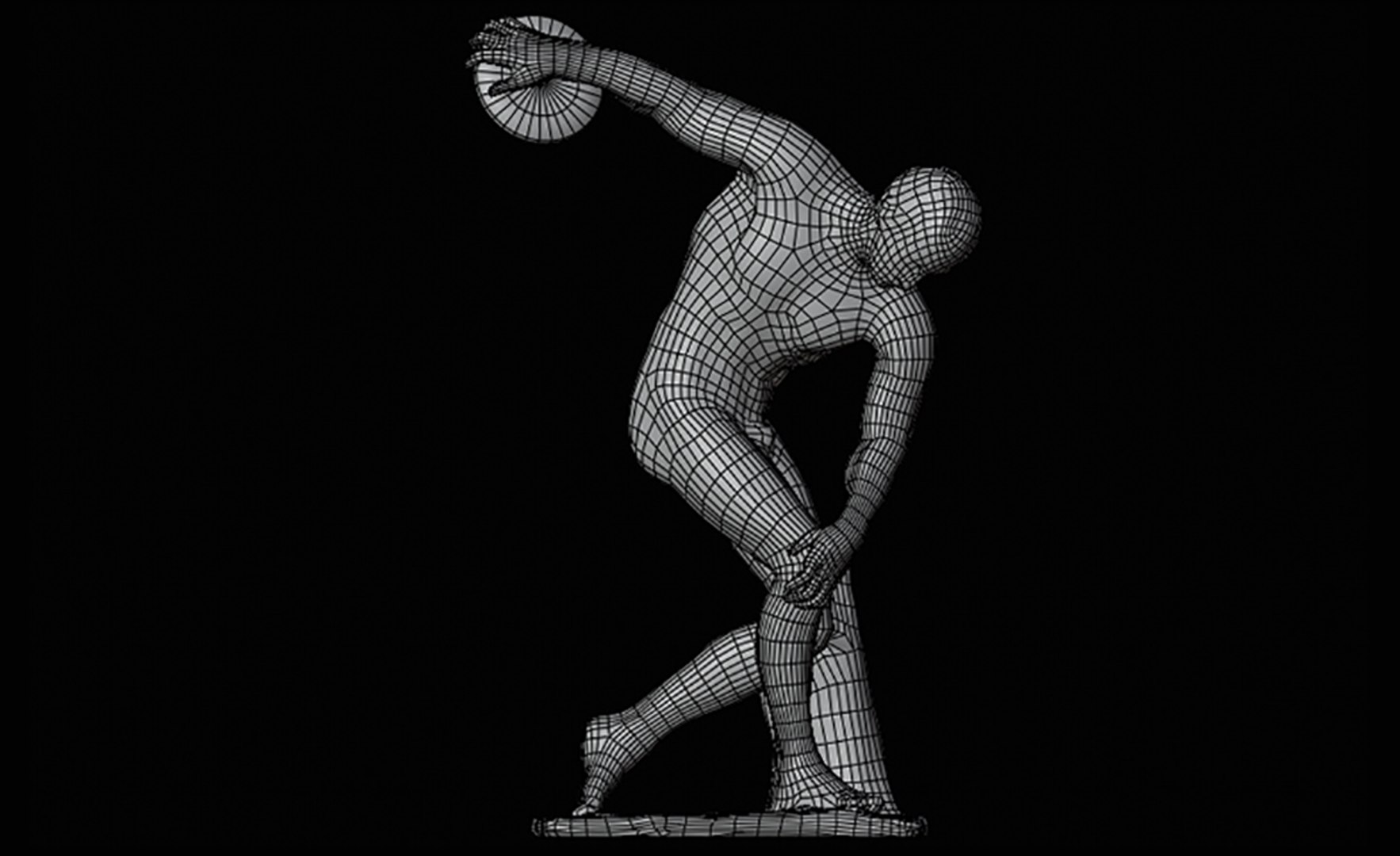 3D Statue Discobolus Model - TurboSquid 1559486