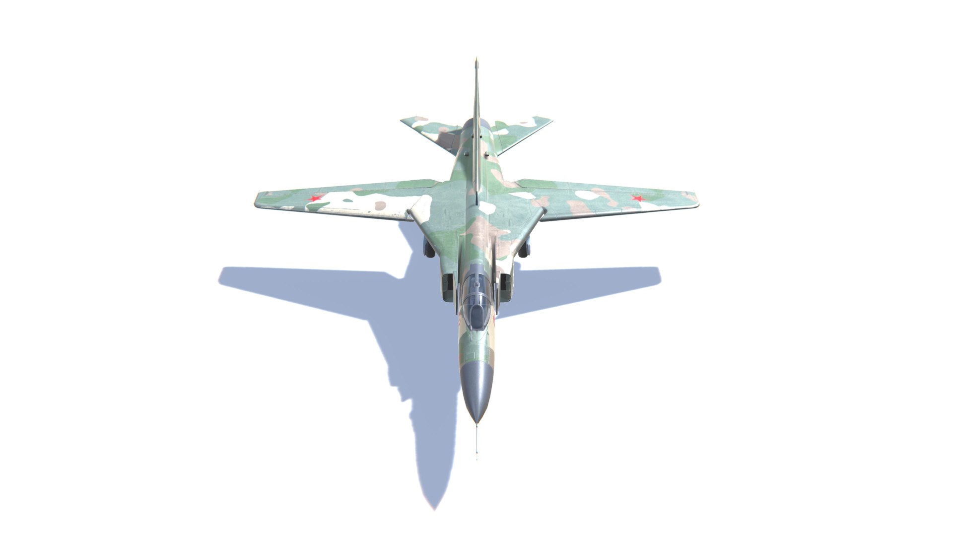 MIG-23 Flogger Jet Fighter Aircraft Low-poly 3D Model - TurboSquid 1800810