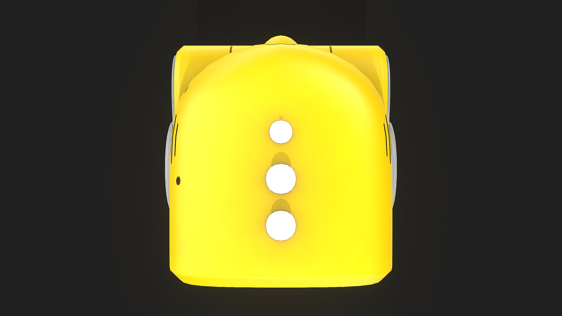 3D Yellow Small Cute Robot Toy Model - TurboSquid 2133869