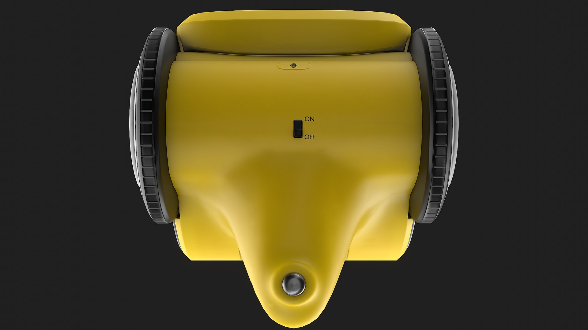 3D Yellow Small Cute Robot Toy Model - TurboSquid 2133869