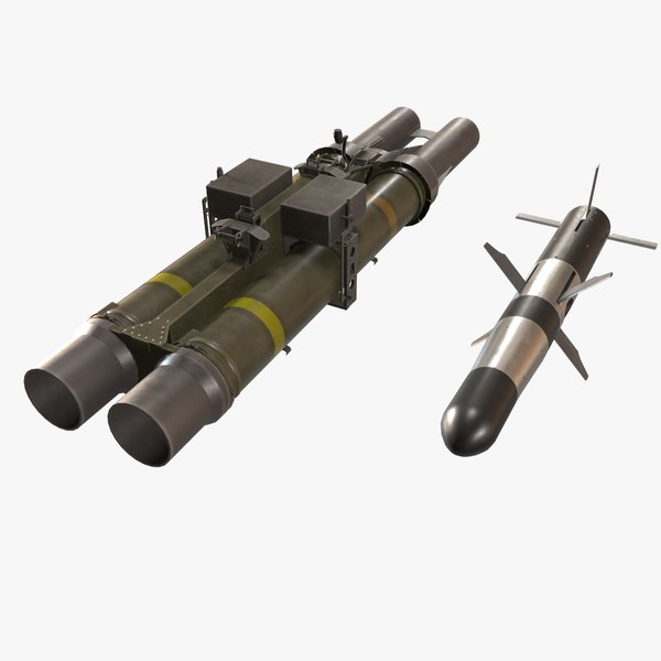 modelo 3d Lanzador de misiles BGM-71D TOW-2 X2 - TurboSquid 2097700