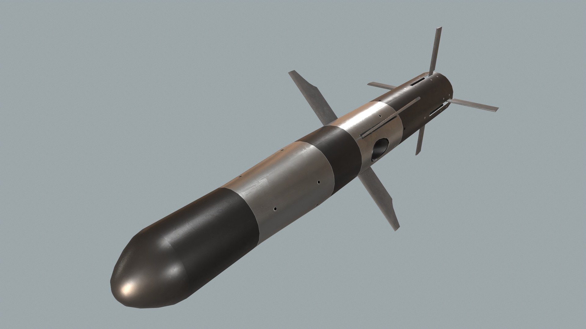 Missile Launcher BGM-71D TOW-2 X2 3D Model - TurboSquid 2097700
