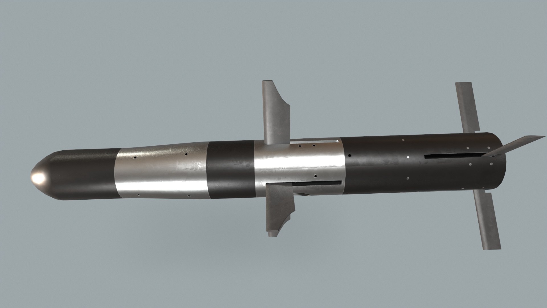 Missile Launcher BGM-71D TOW-2 X2 3D Model - TurboSquid 2097700