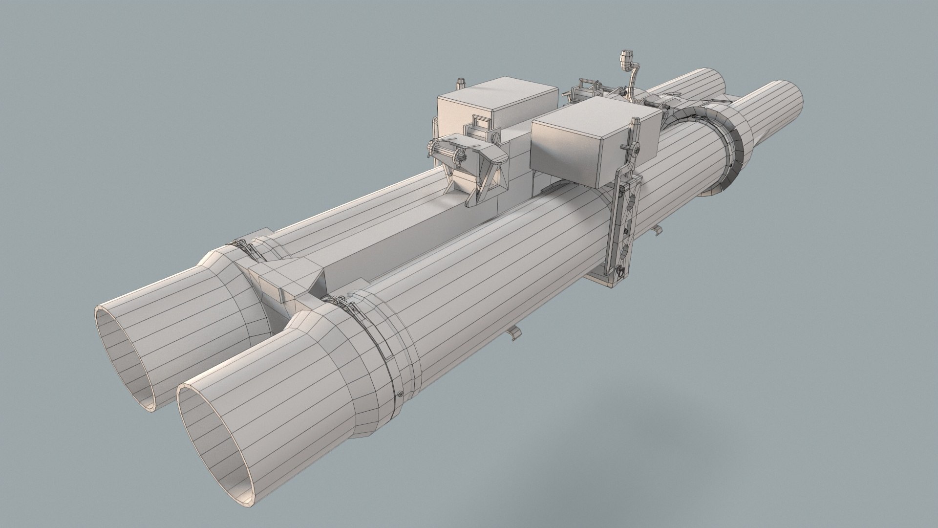 Missile Launcher BGM-71D TOW-2 X2 3D Model - TurboSquid 2097700