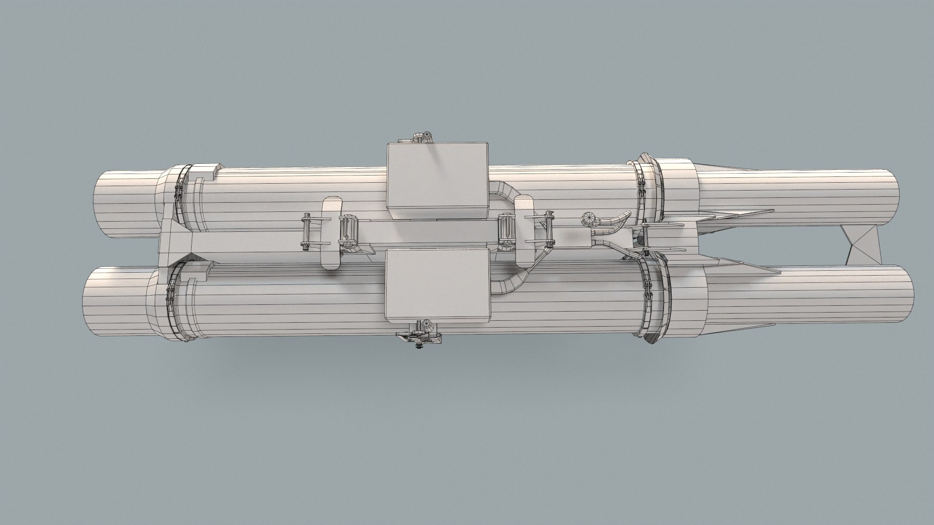 Missile Launcher BGM-71D TOW-2 X2 3D Model - TurboSquid 2097700