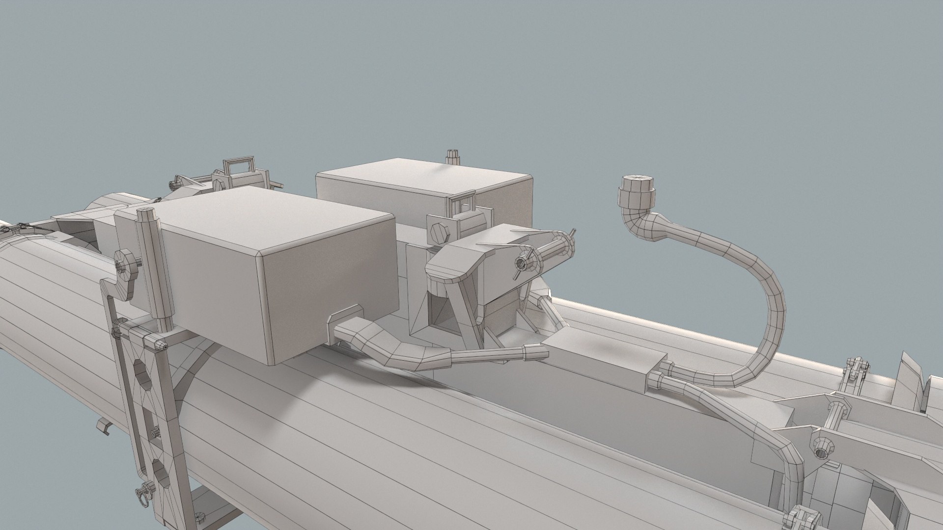 Missile Launcher BGM-71D TOW-2 X2 3D Model - TurboSquid 2097700