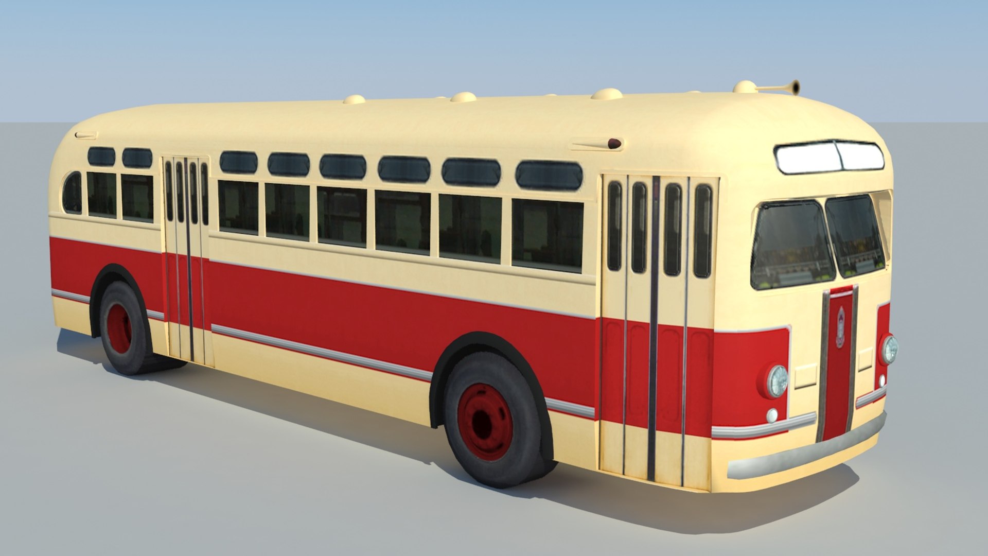 Zis-154 Bus 3ds