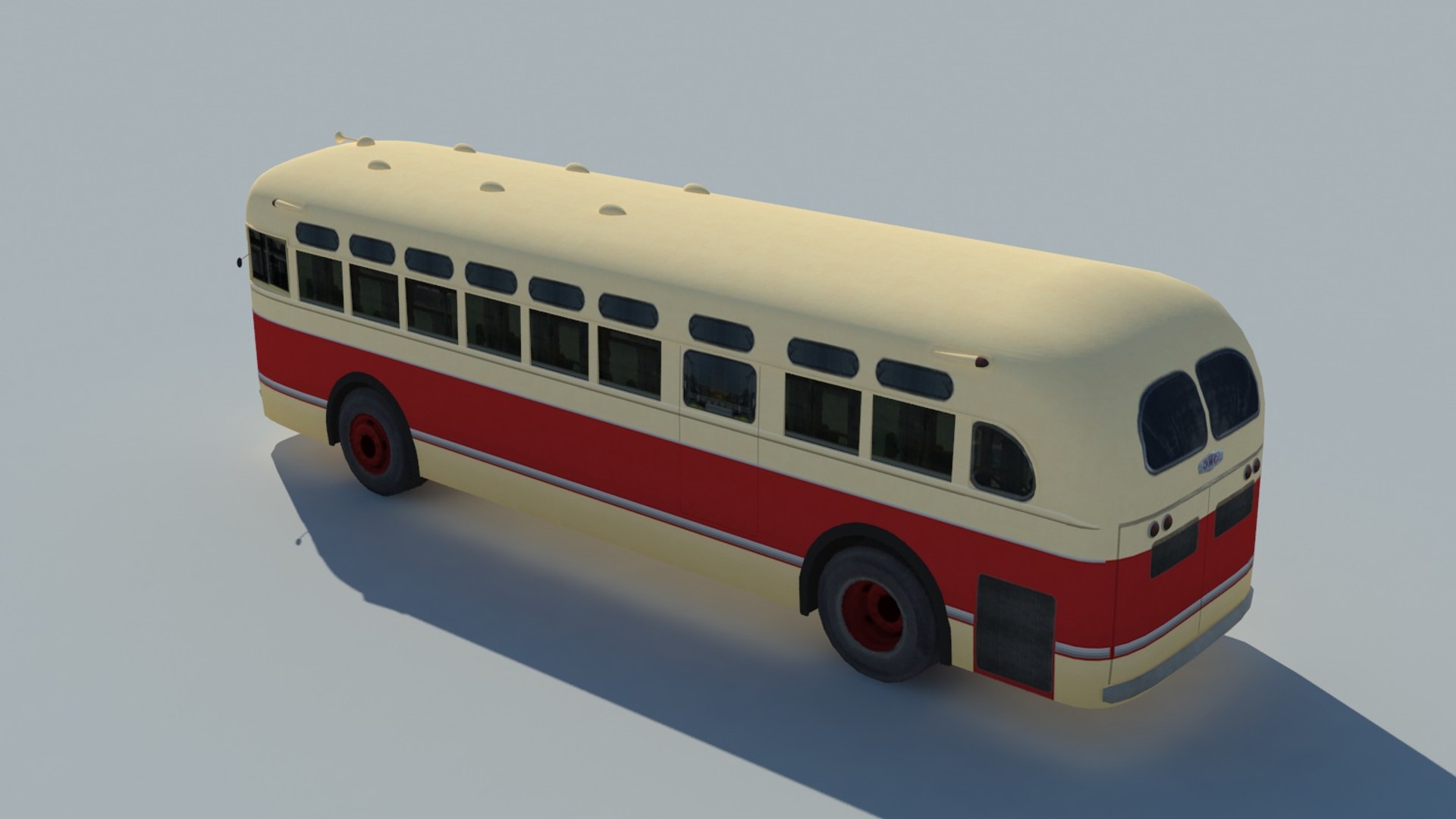Zis-154 Bus 3ds