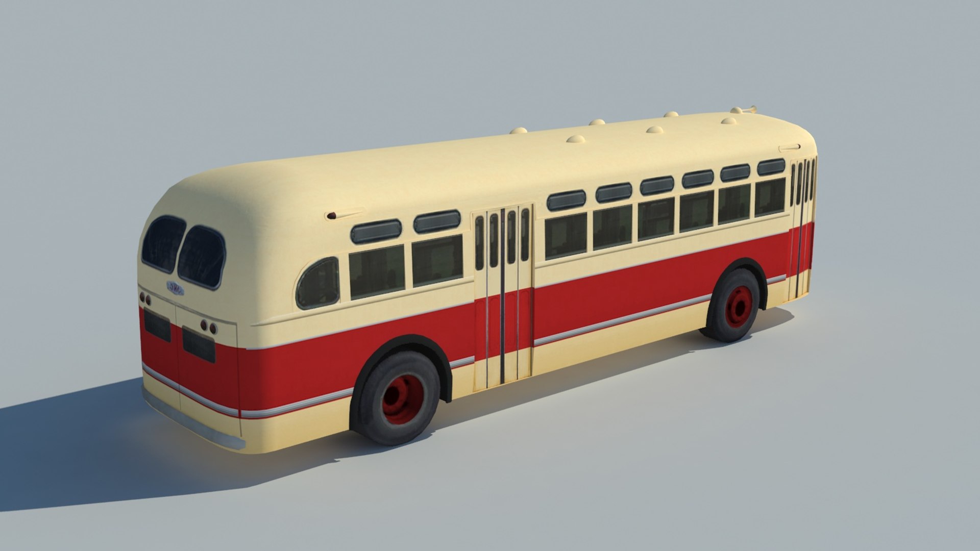 Zis-154 Bus 3ds