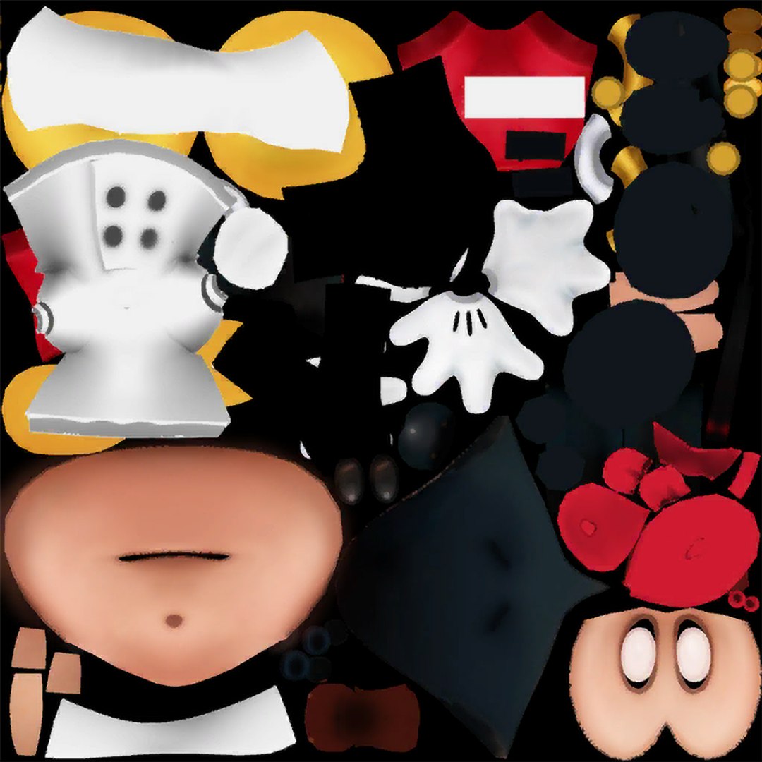 3D Mickey Mouse - TurboSquid 2376627