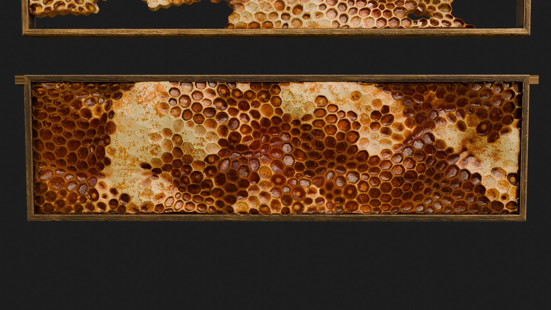 3D Honeycomb Frames Model - TurboSquid 2350380