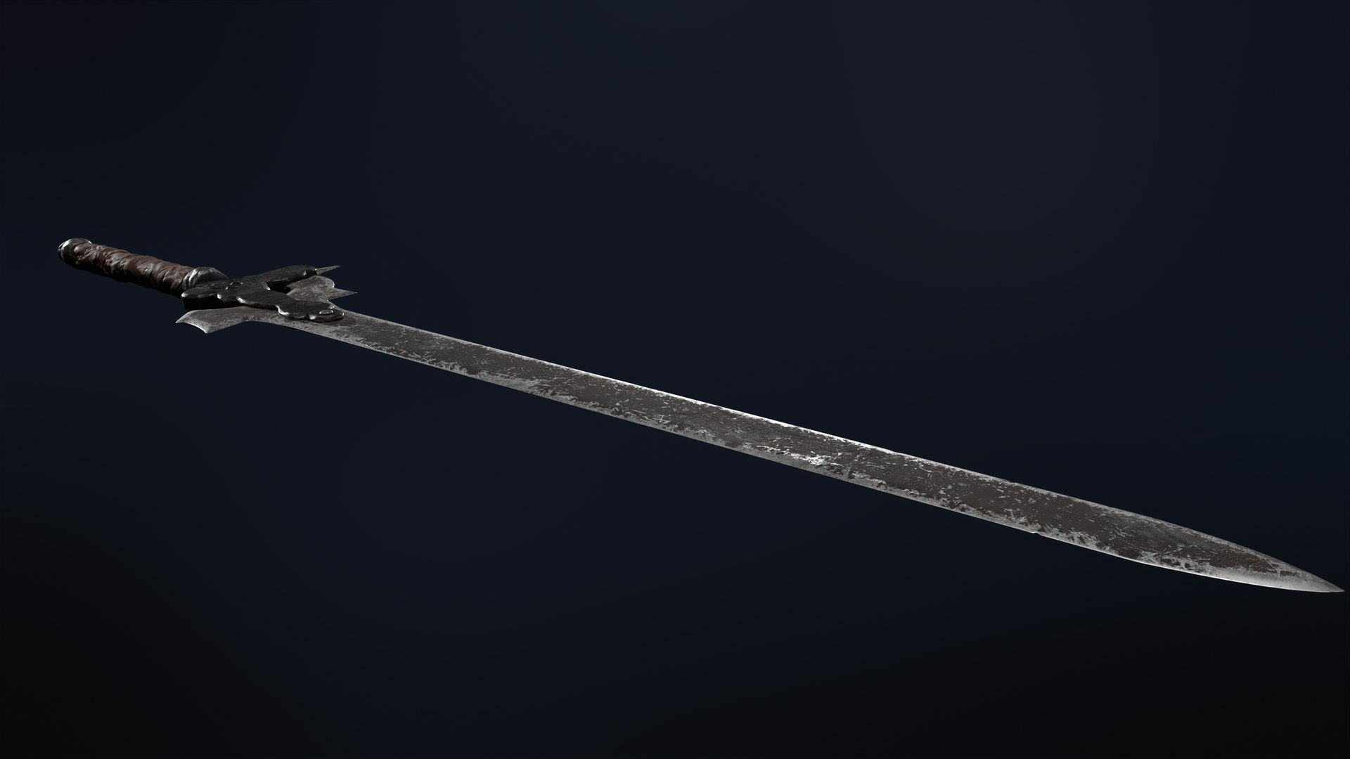 Aged Sword The Elucidator From Kirito Sword Art Online 3D Model ...