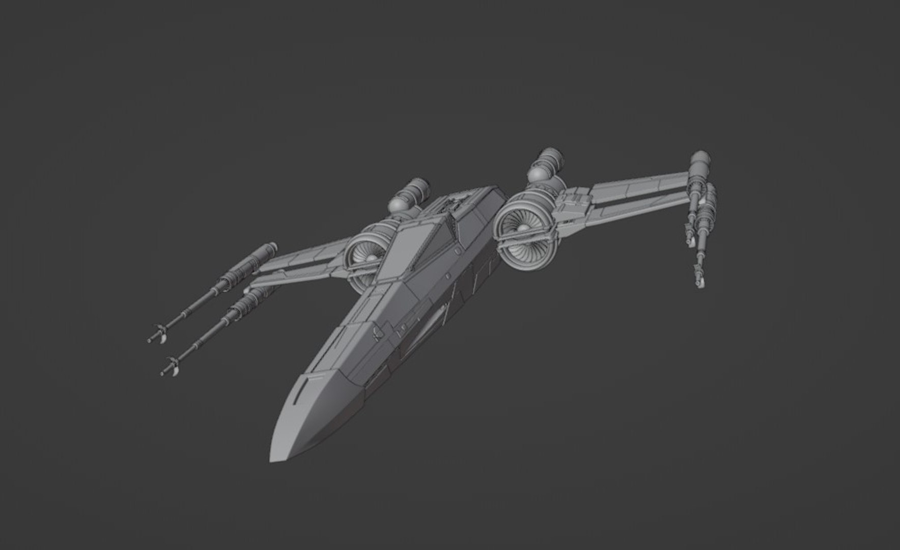 3D Model X-fighter - TurboSquid 1885087
