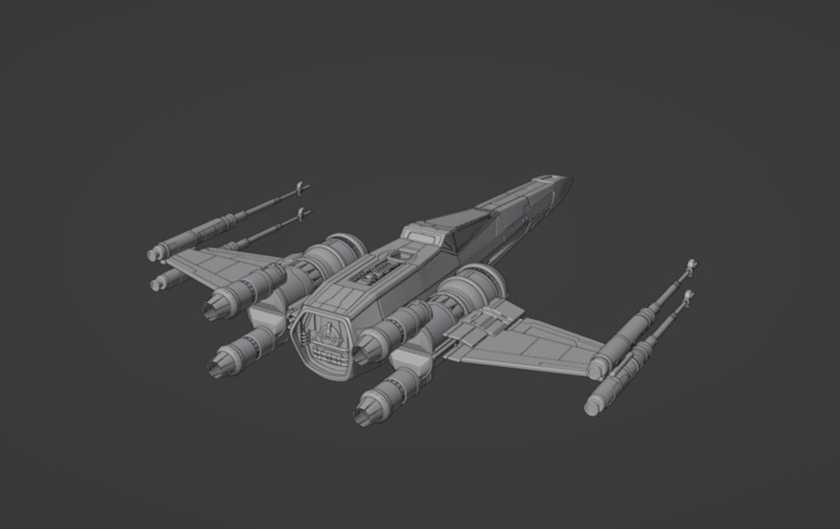 3D Model X-fighter - TurboSquid 1885087