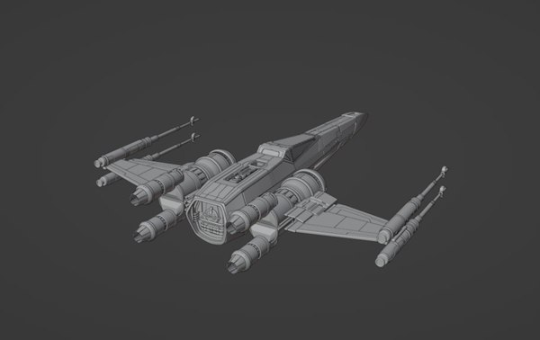 3D model X-fighter - TurboSquid 1885087