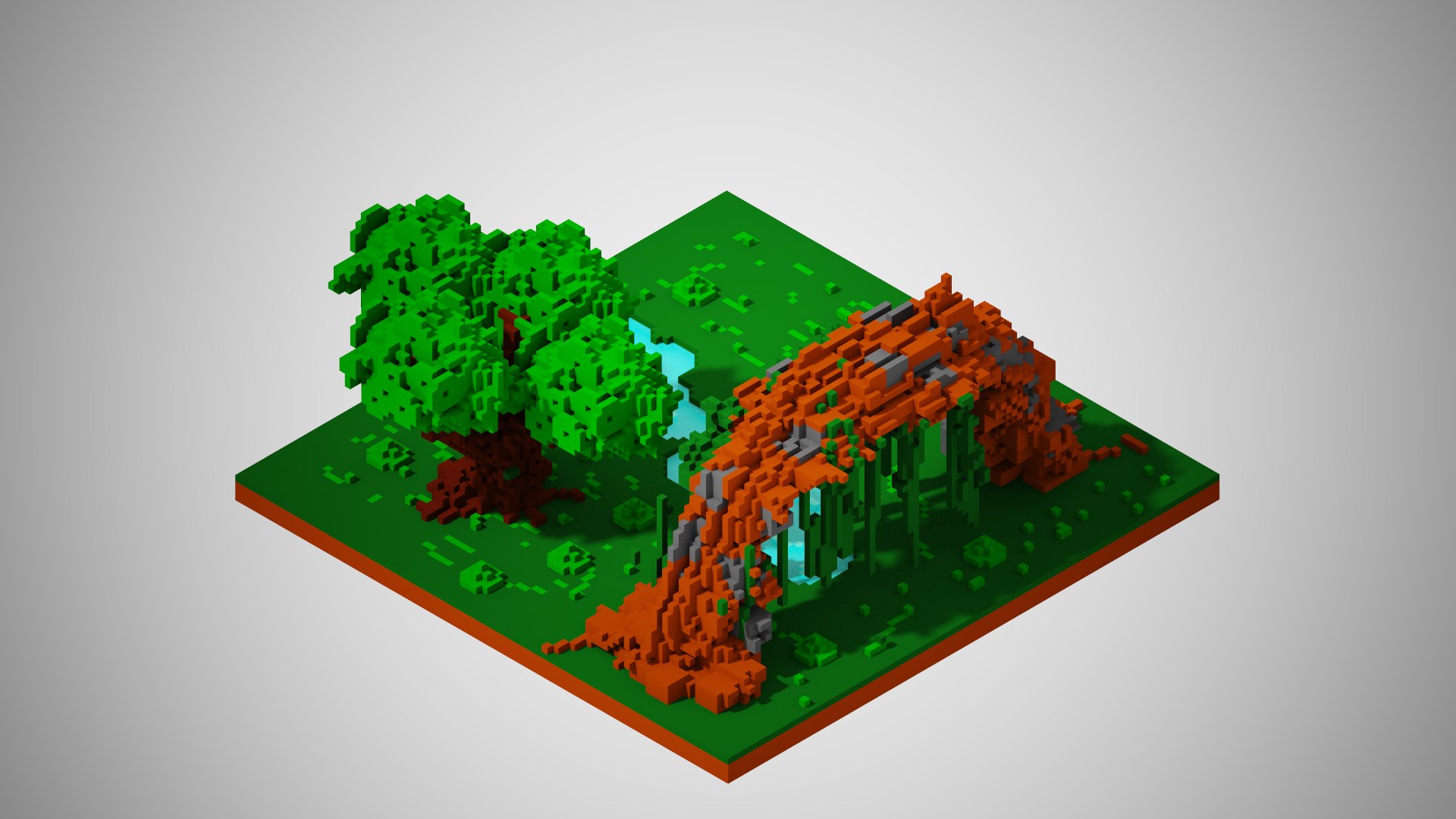3D Beautiful Area Voxel - TurboSquid 1870899
