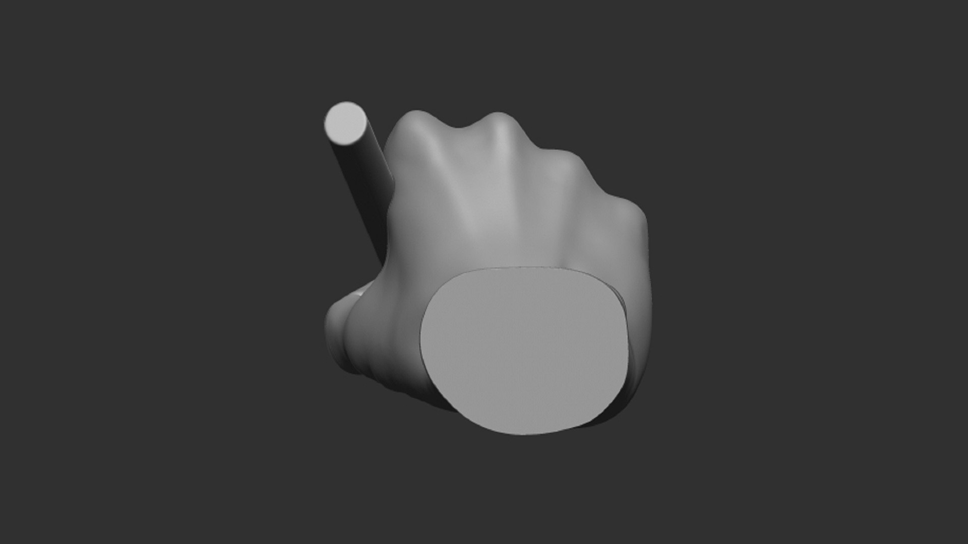 3D Writing Hand - TurboSquid 1768276