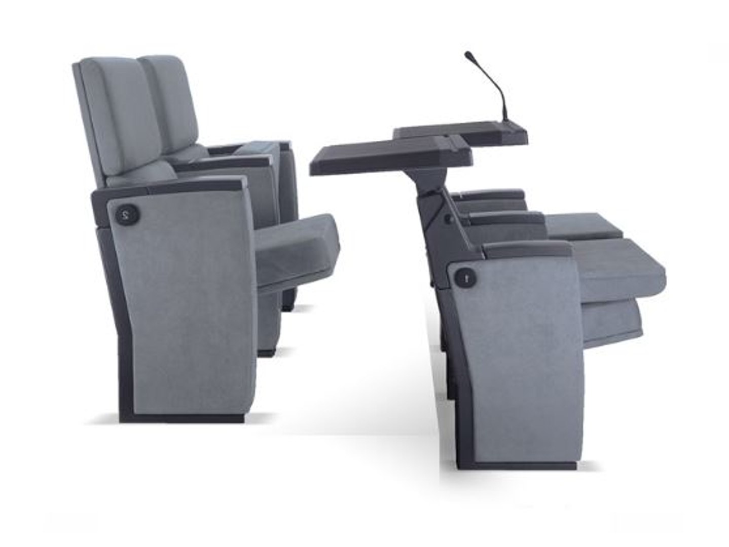 Revit Auditorium Chair 3D Model - TurboSquid 1283816