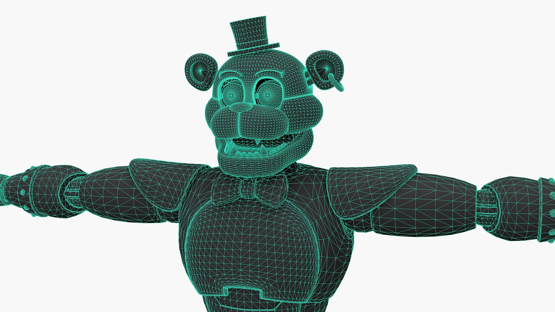 FNAF Freddy Fazbear 3D - TurboSquid 2349316