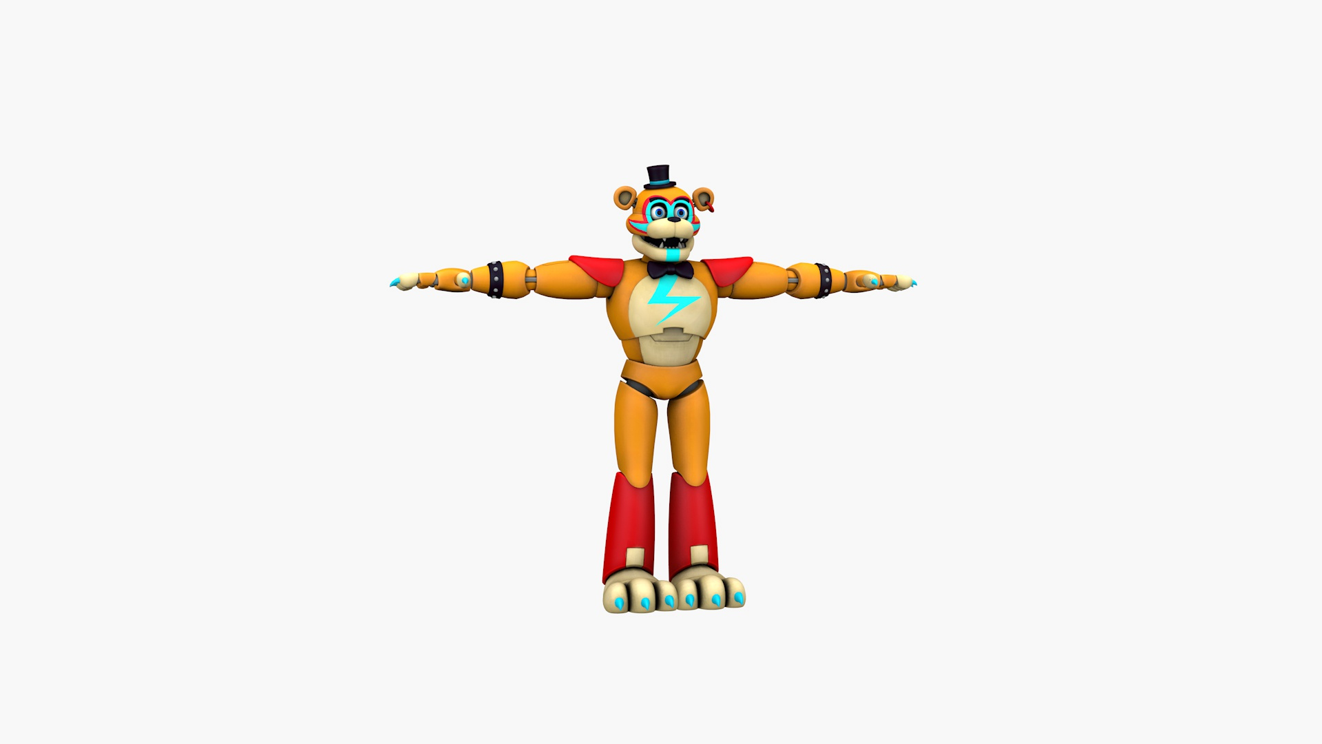 FNAF Freddy Fazbear 3D - TurboSquid 2349316