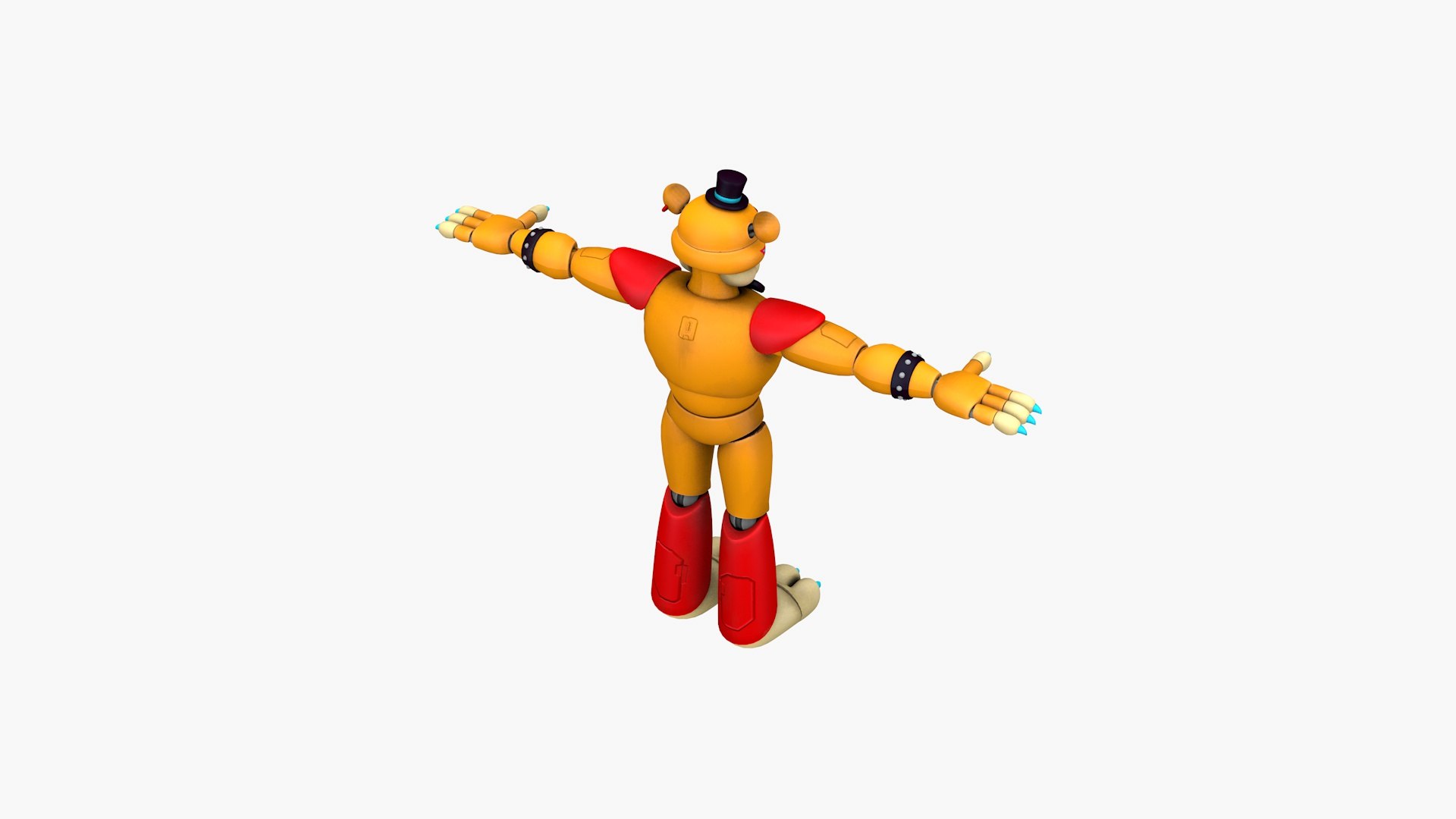 FNAF Freddy Fazbear 3D - TurboSquid 2349316