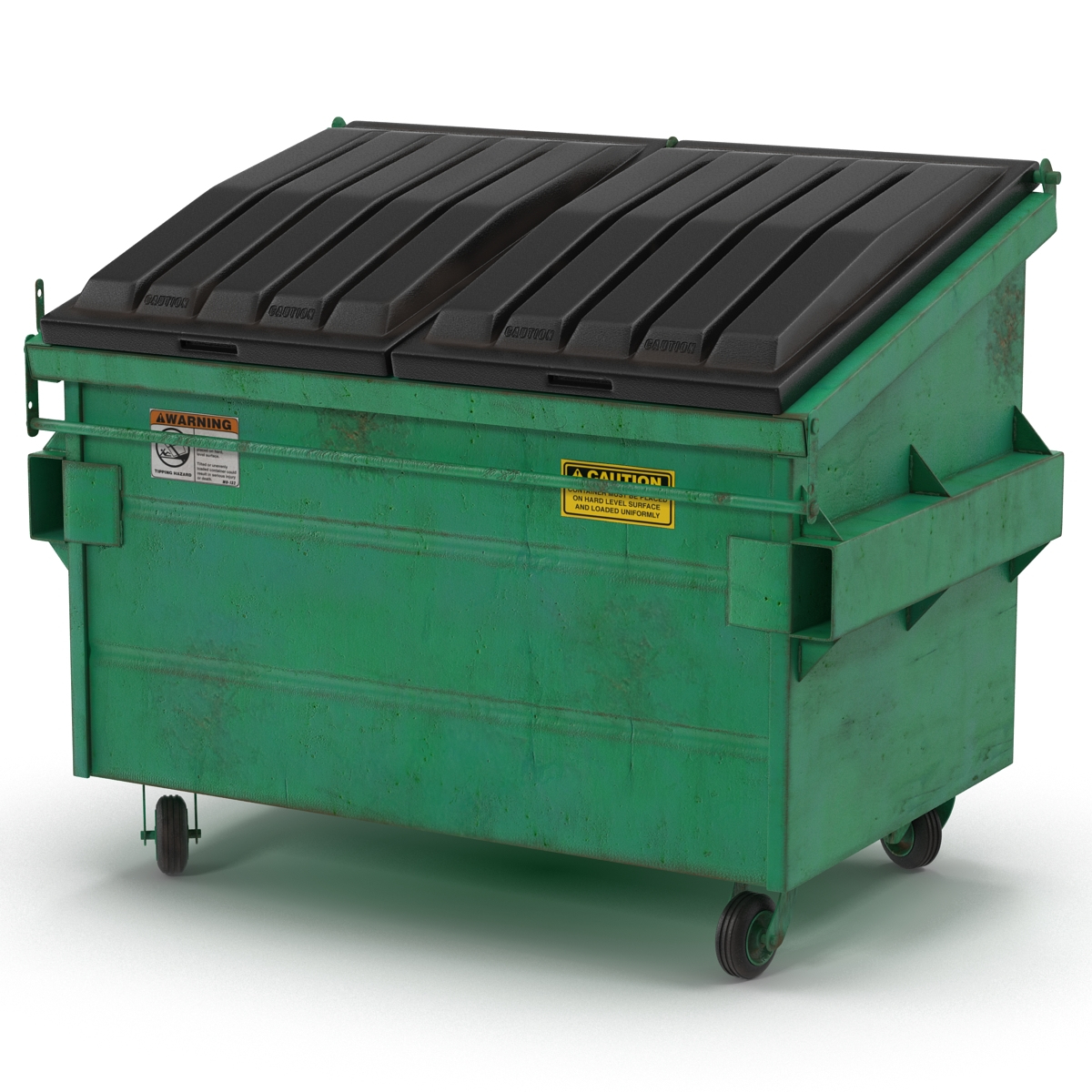 Public garbage cans 3D model - TurboSquid 1349445