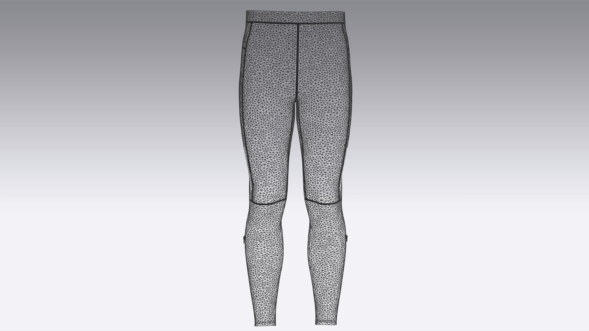 Men Long Tights 3D Model - TurboSquid 2068363