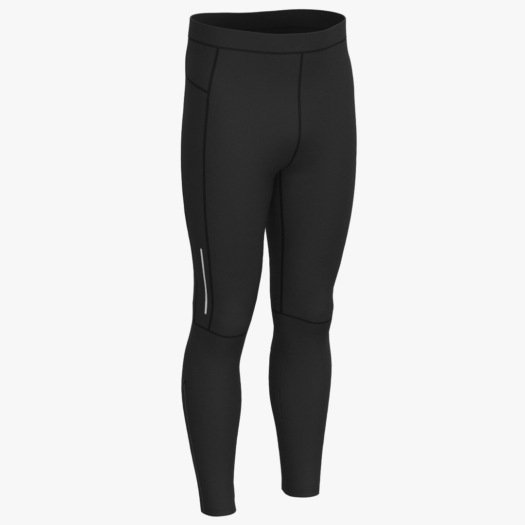 Men Long Tights 3D Model - TurboSquid 2068363