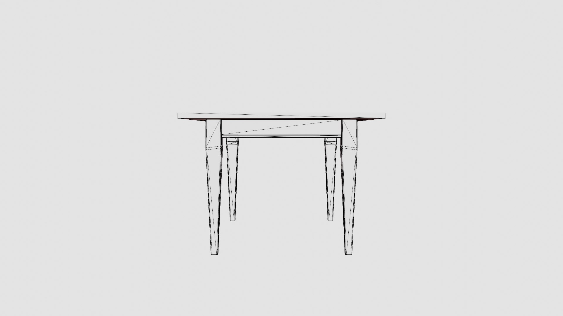 Eton Dining Table Rich Brown Oak Model - TurboSquid 2264248