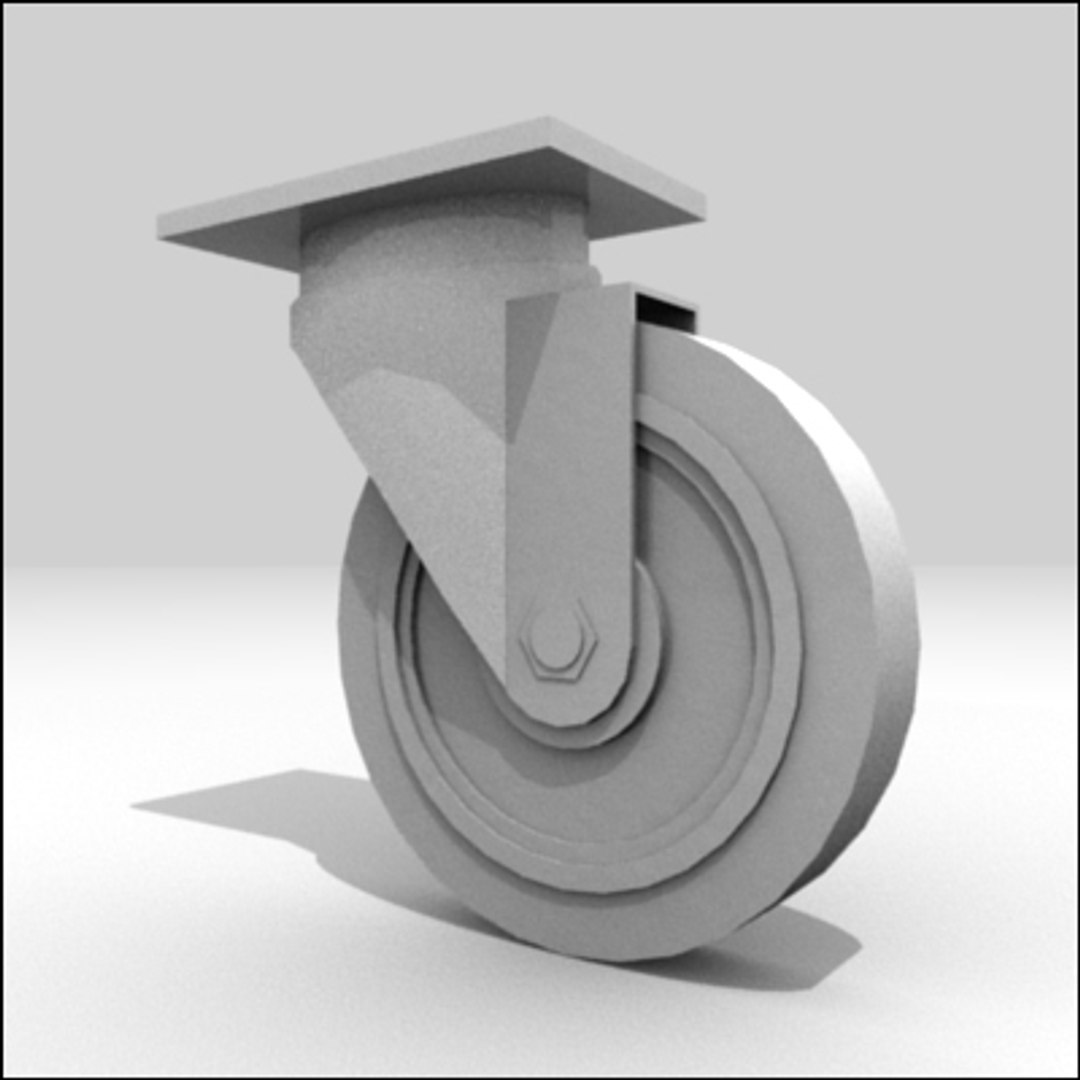 Wheel Roller 3d Model