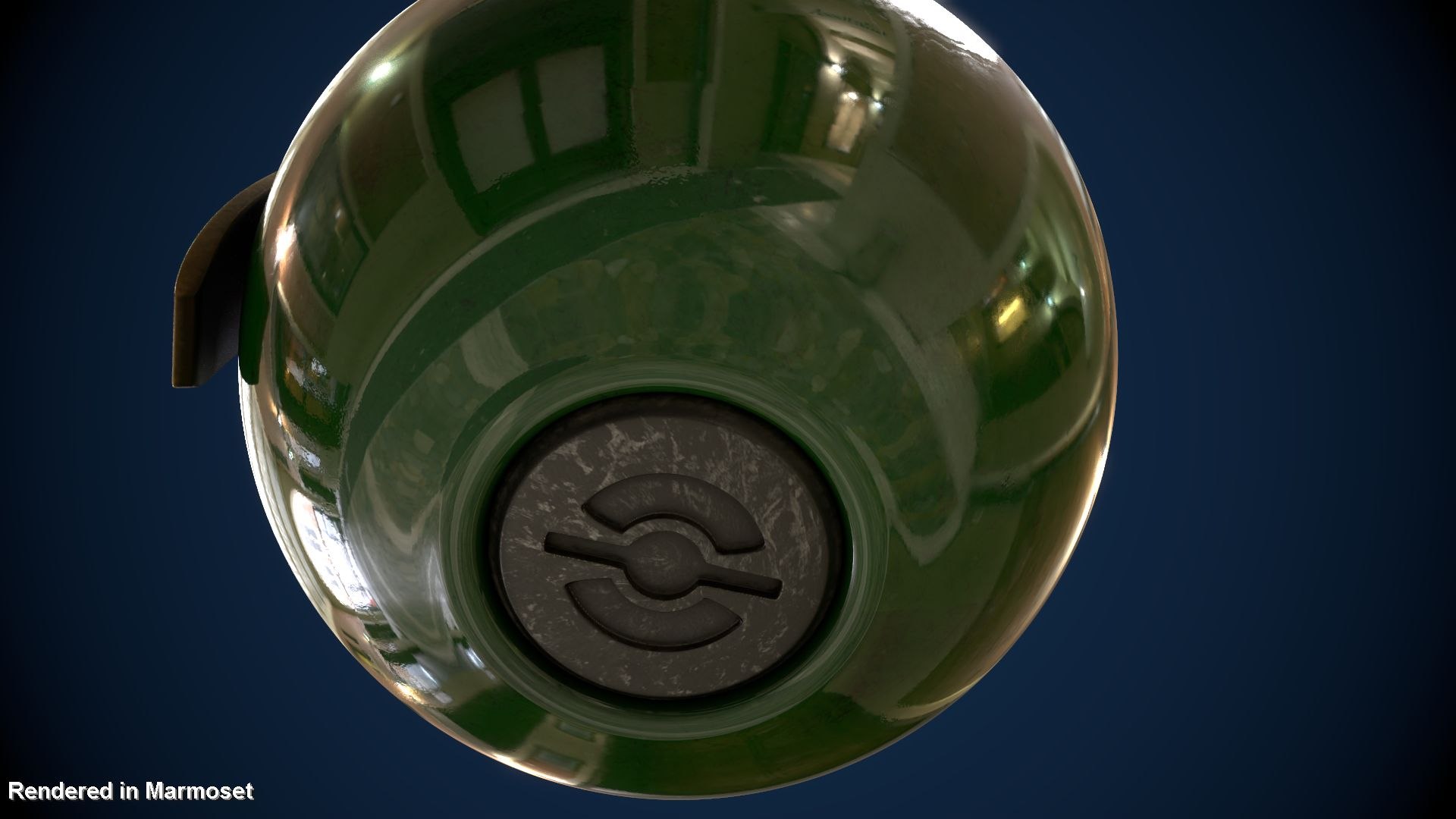 3D Christmas X-mas Grenade - TurboSquid 1829836