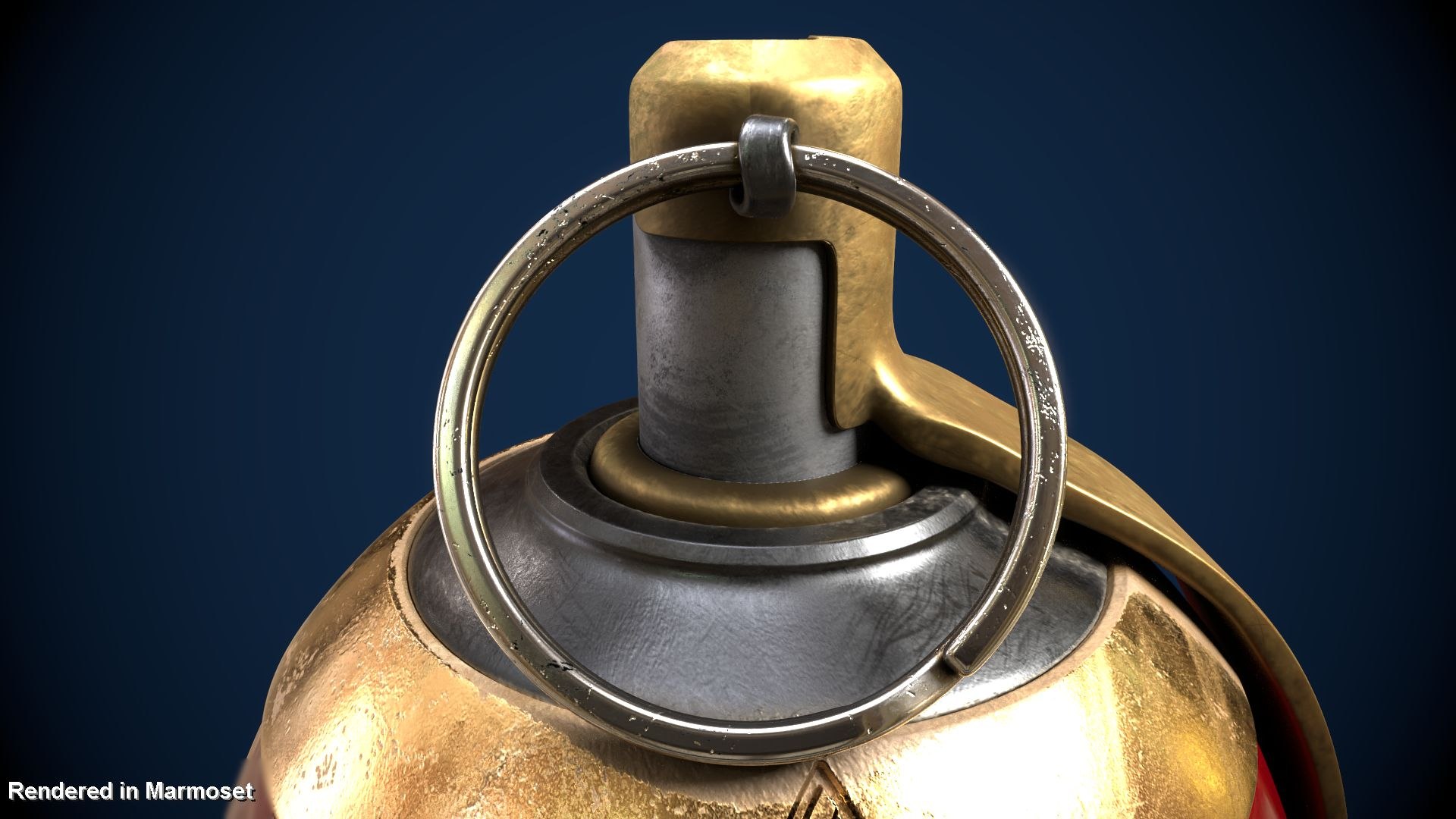 3D Christmas X-mas Grenade - TurboSquid 1829836