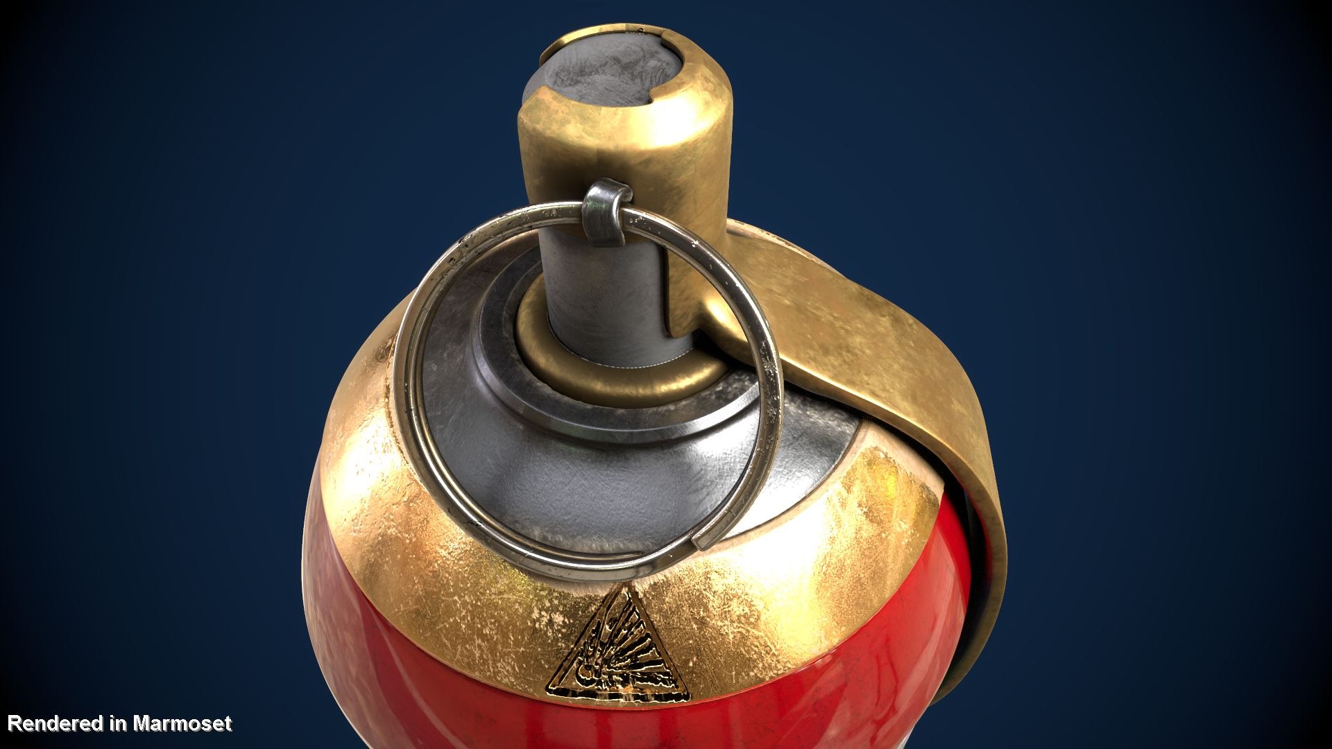 3D Christmas X-mas Grenade - TurboSquid 1829836