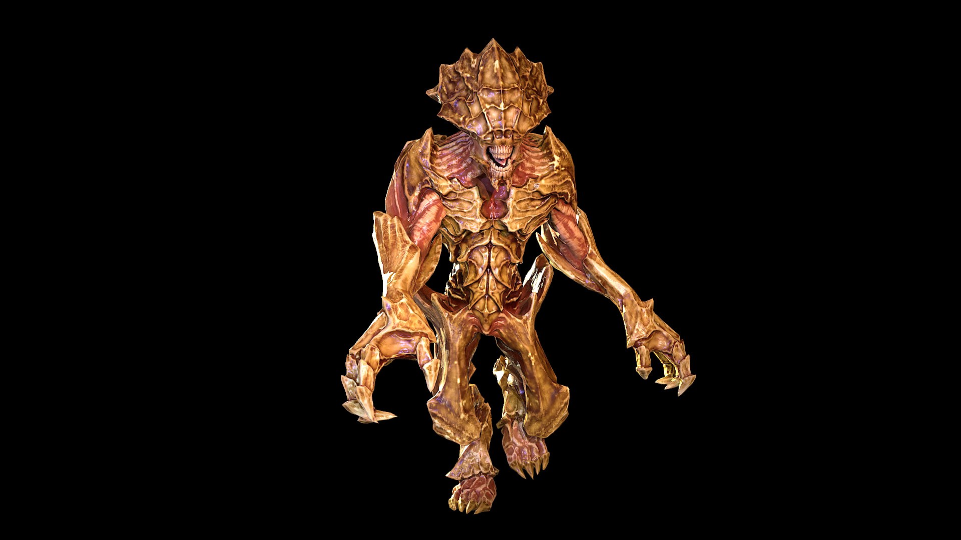 Spiked Monster 3D Model - TurboSquid 1744985