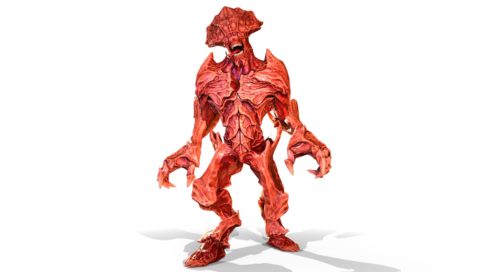 Spiked Monster 3D Model - TurboSquid 1744985