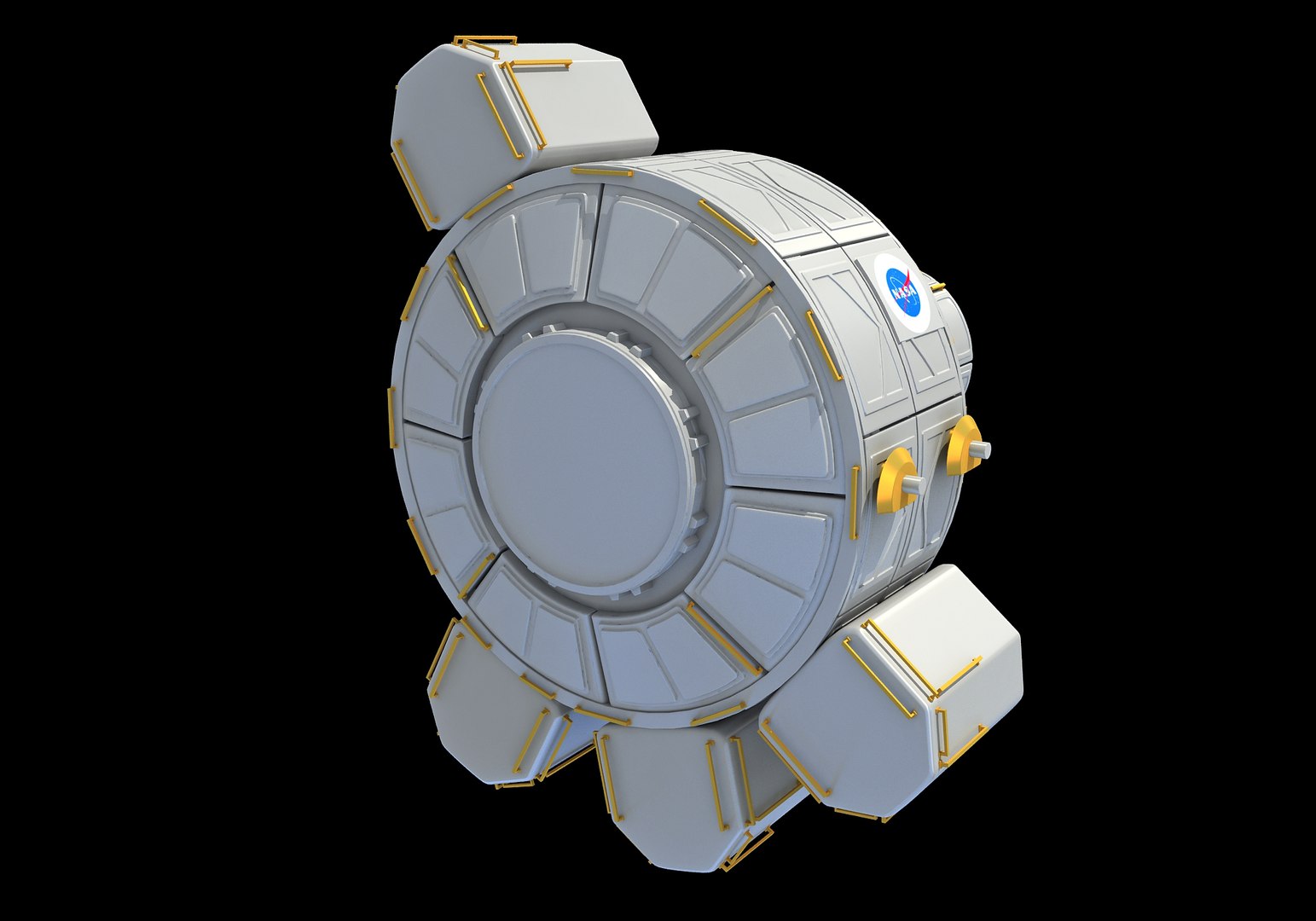 Quest Joint Airlock Module 3D Model - TurboSquid 1403485
