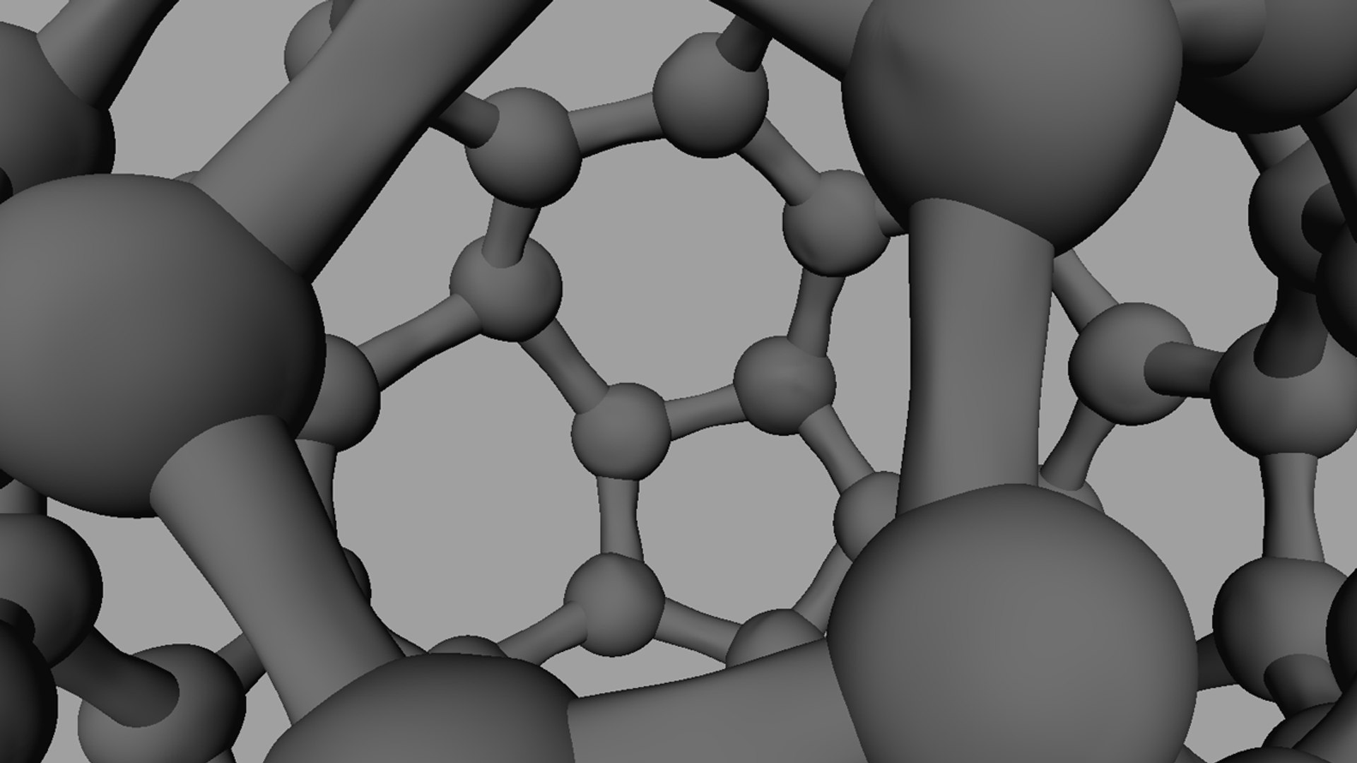 Molecule Structure 3d Model