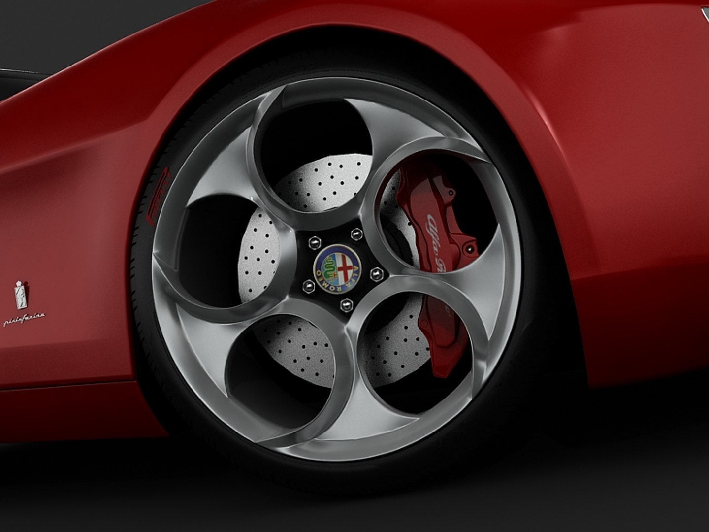 alfa romeo 2uettottanta 3d model