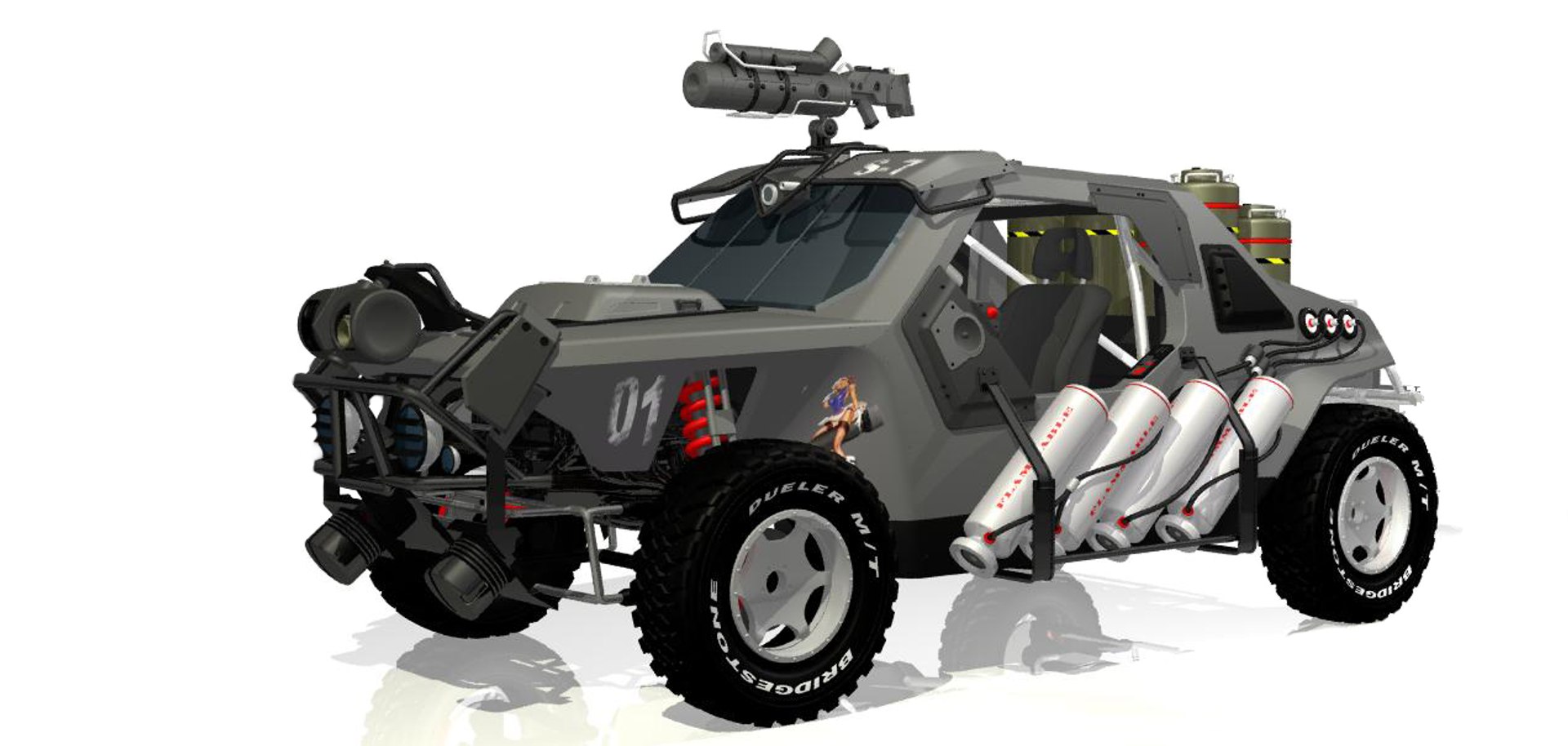 War Buggy 3dm