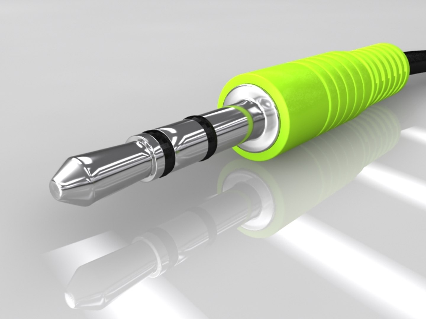 3d model of video cable
