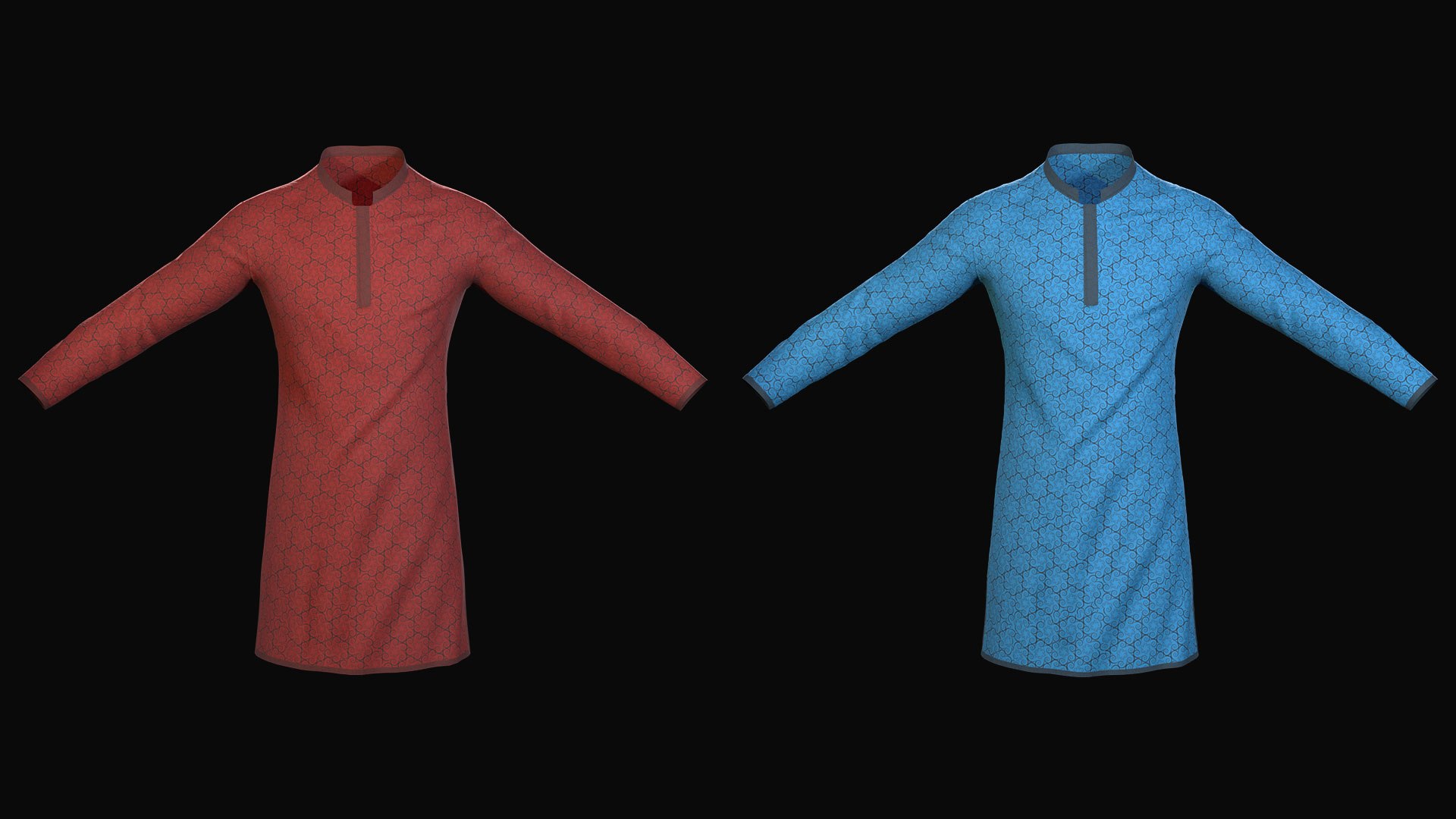 3D Punjabi A Traditional Cloth For Men - TurboSquid 2120424