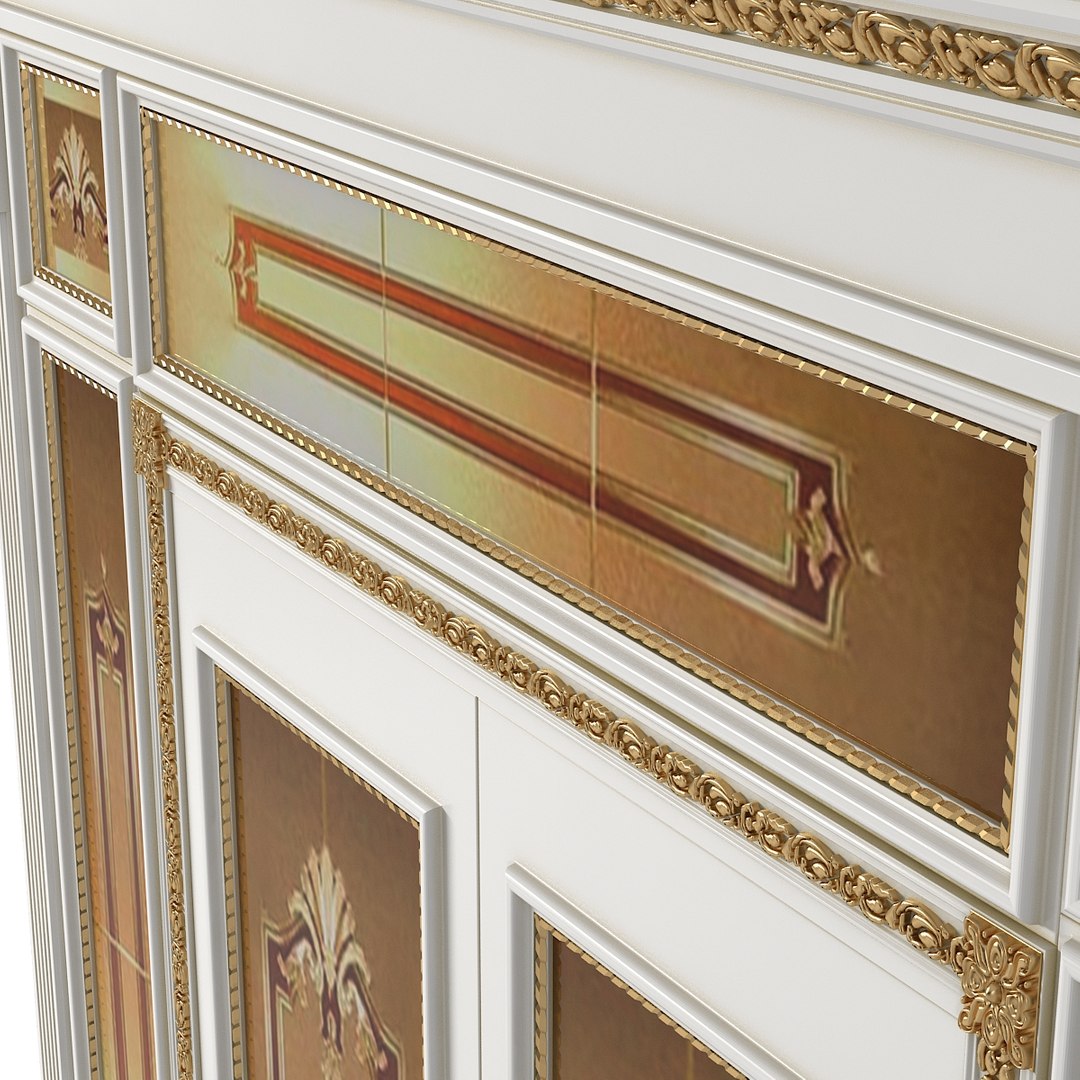 Luxury Double Door 3d Model