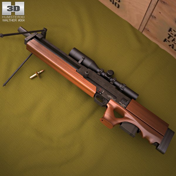 modelo 3d Walther WA 2000 - TurboSquid 1155733