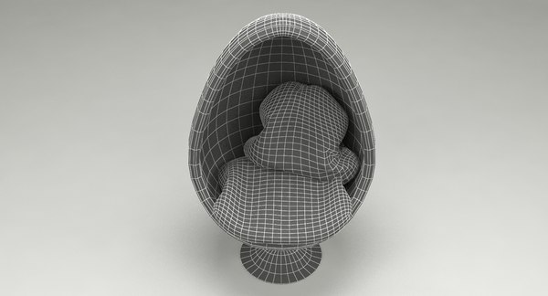 3d egg chair