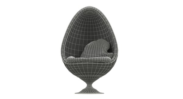 3d egg chair