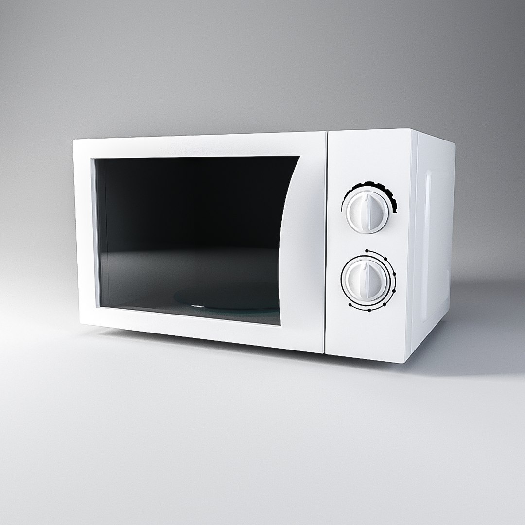 Microwave Oven 3D Model - TurboSquid 1169766