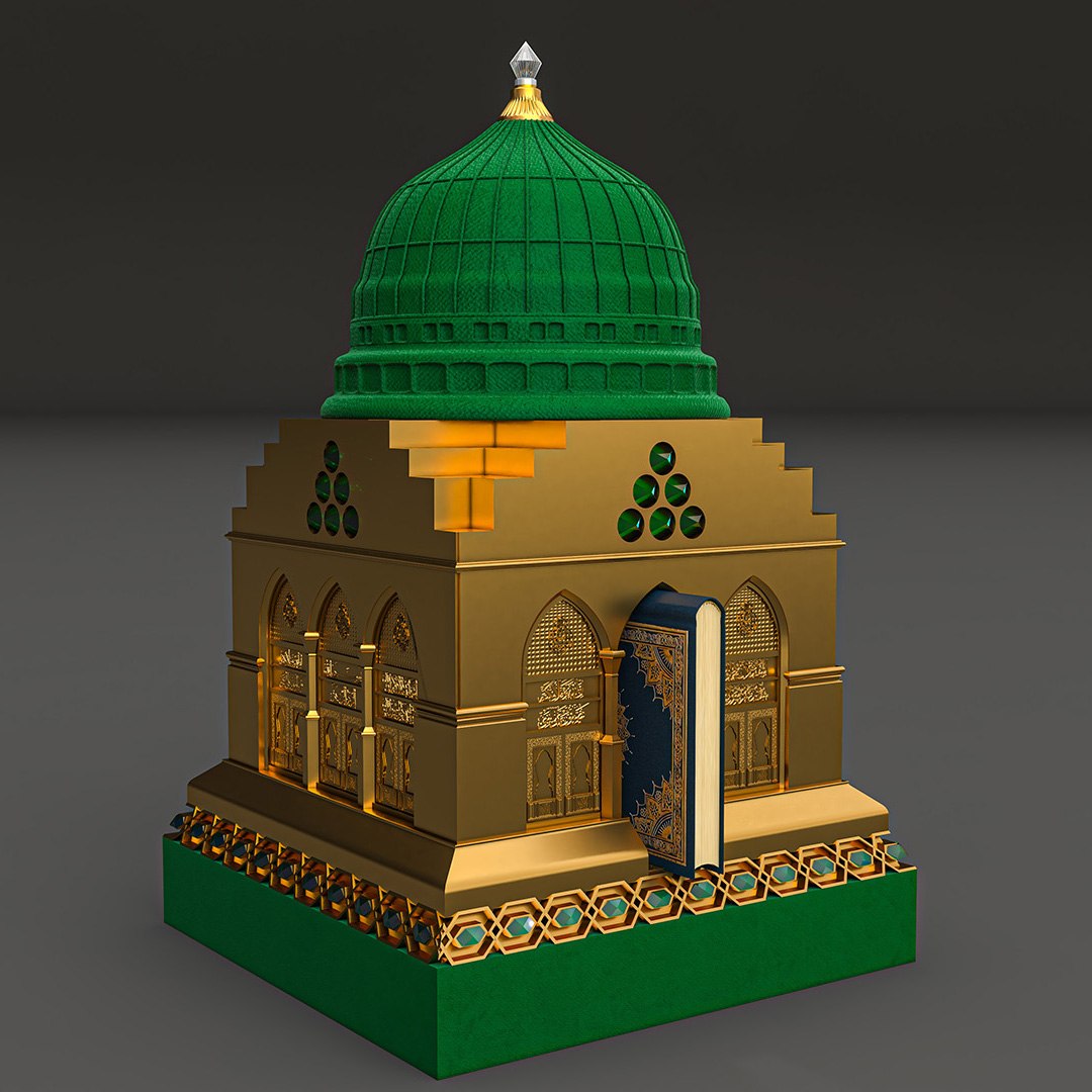 The Prophet Mosque 3D Model - TurboSquid 2116755