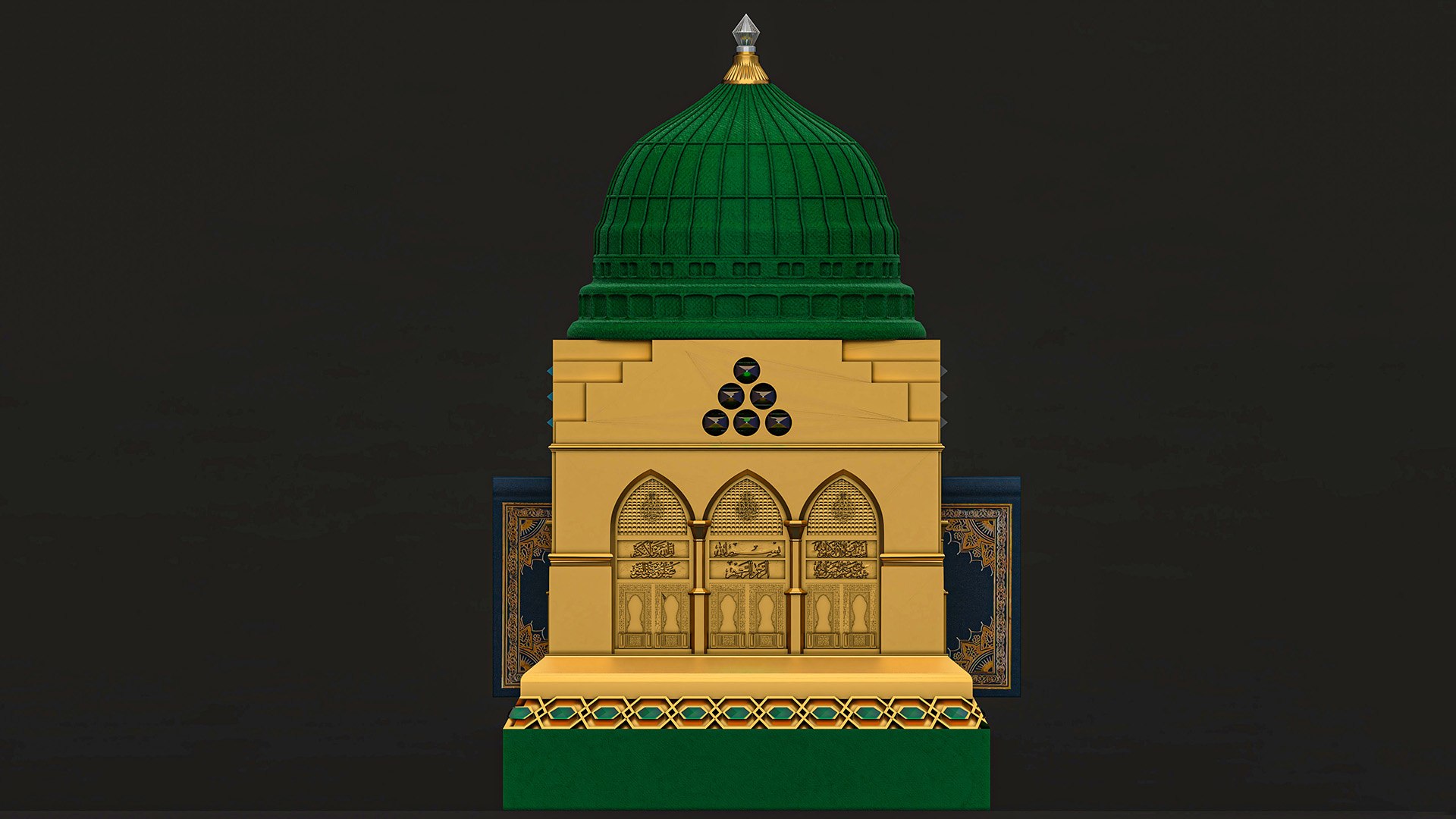 The Prophet Mosque 3D Model - TurboSquid 2116755