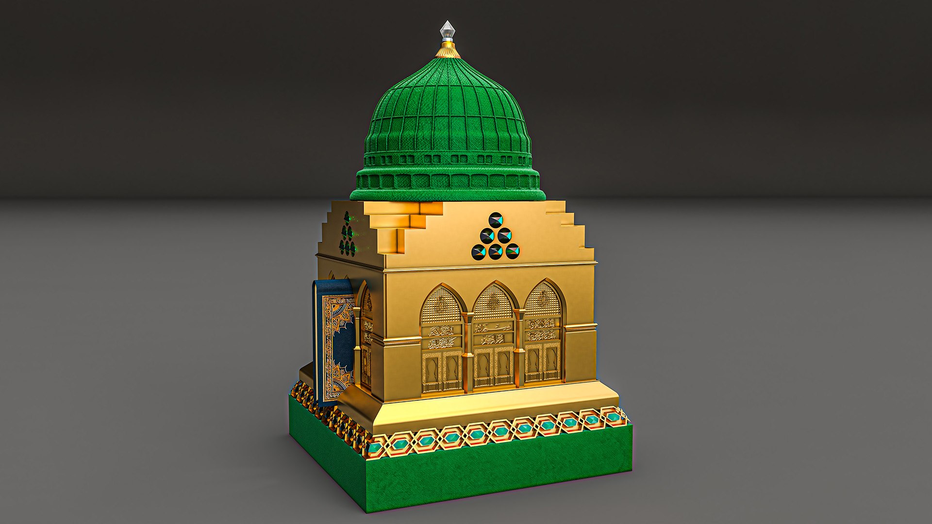 The Prophet Mosque 3D Model - TurboSquid 2116755
